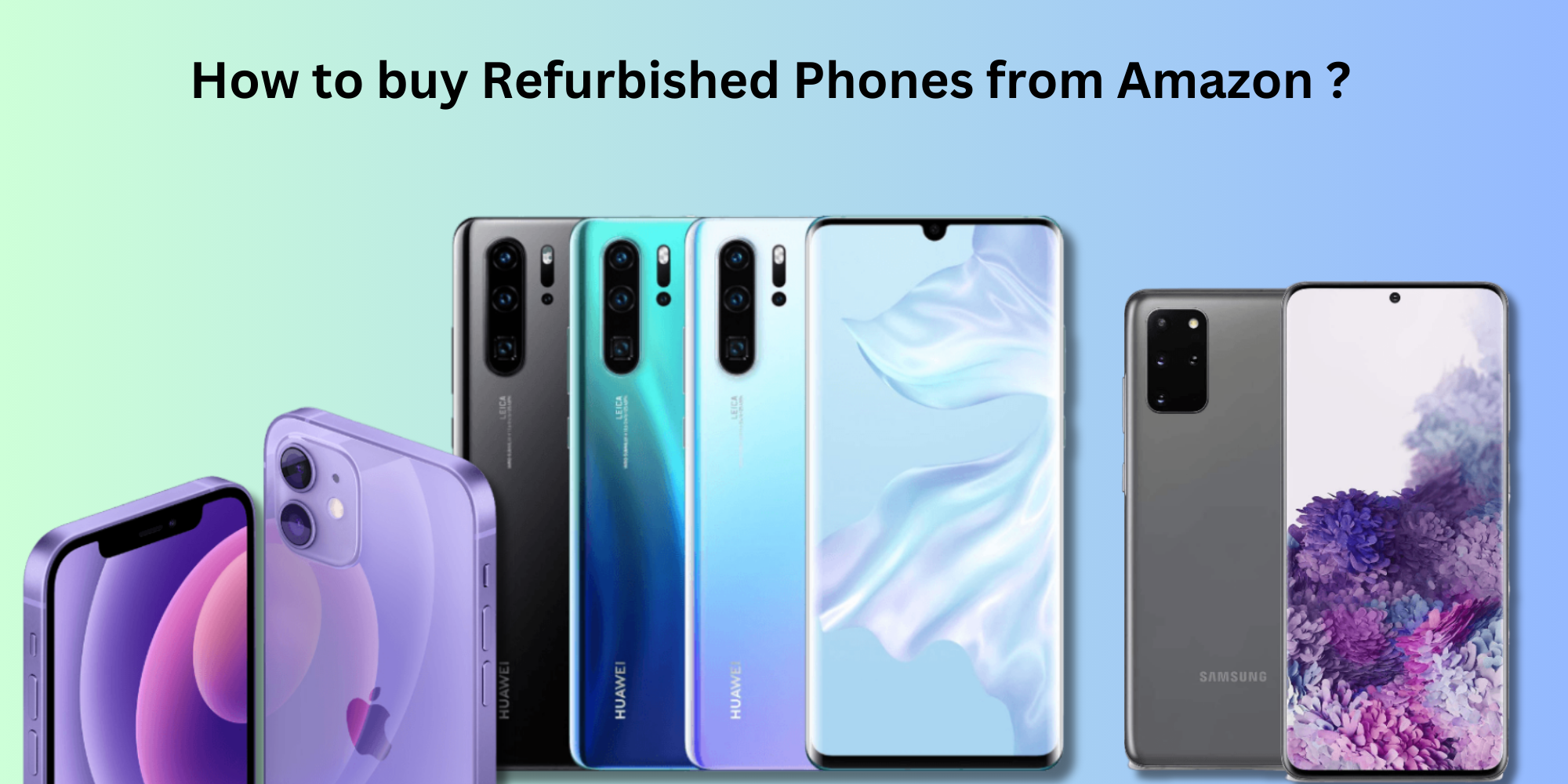 Amazon Refurbished (Renewed) Phones - Guide