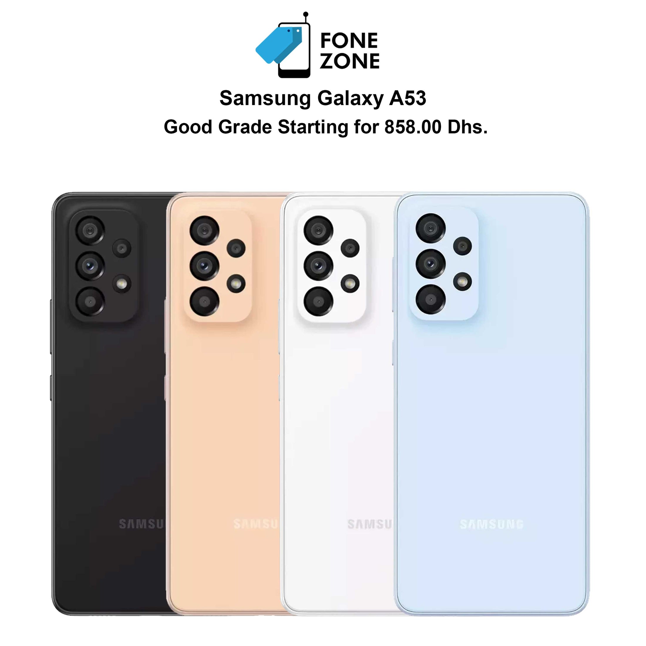 Samsung Galaxy A53 5G ,128GB 6GB RAM Black Brand New – Fonezone.ae